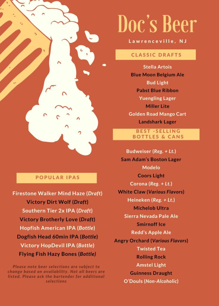 Doc's Bar & Grill - Colonial Bowling & Entertainment