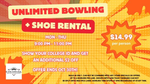 Homepage - Welcome - Colonial Bowling & Entertainment
