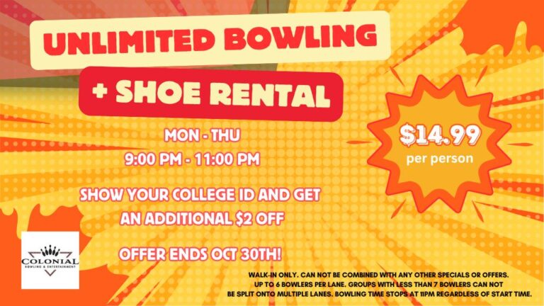 Homepage - Welcome - Colonial Bowling & Entertainment