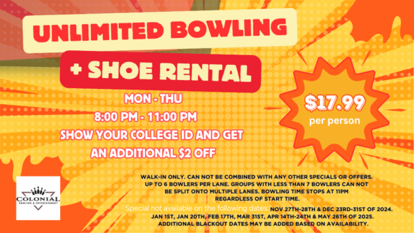 Homepage - Welcome - Colonial Bowling & Entertainment